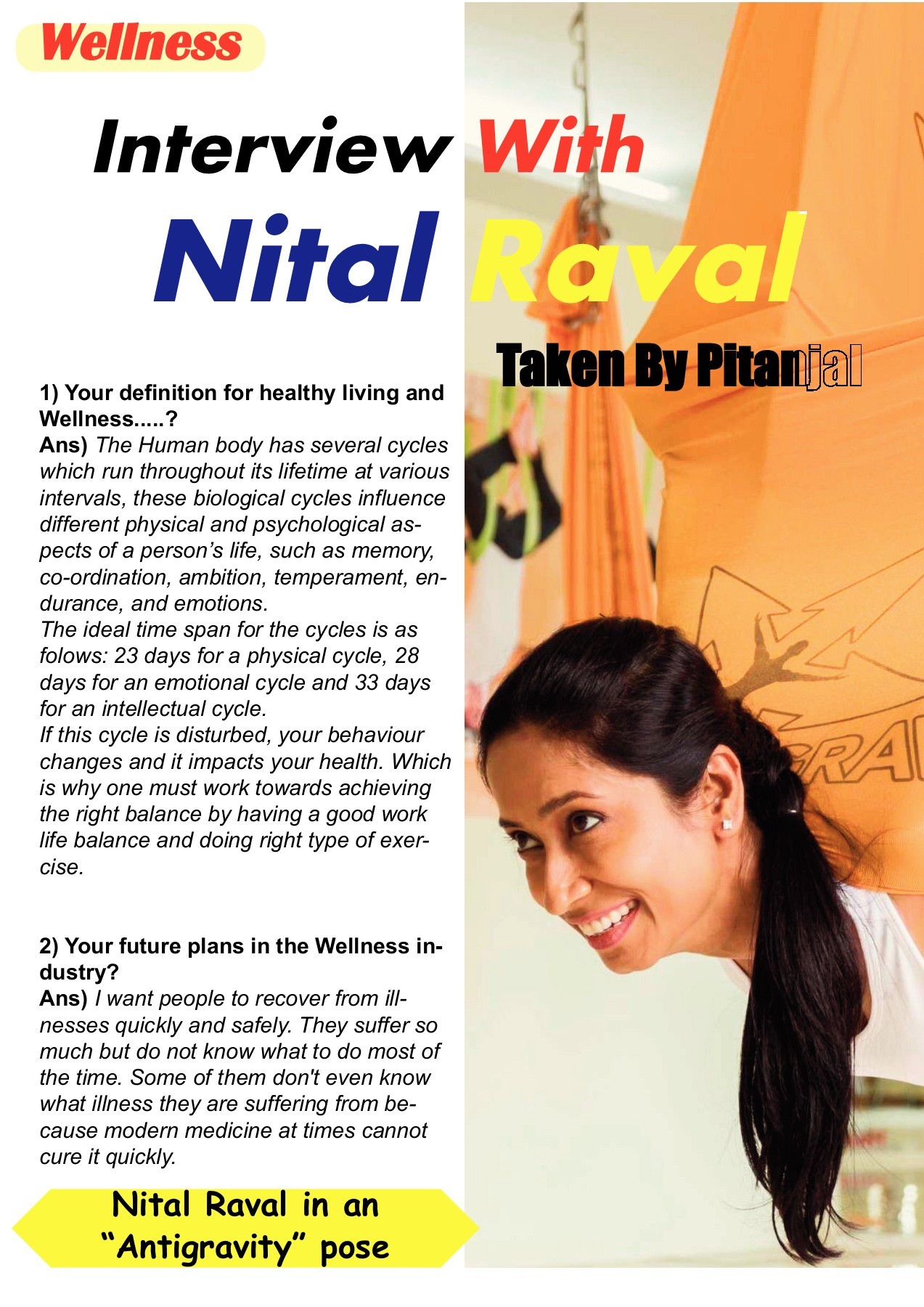 Interview With Nital Raval Taken By Pitanjal Datta ...