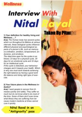 Interview With Nital Raval Taken By Pitanjal Datta ...