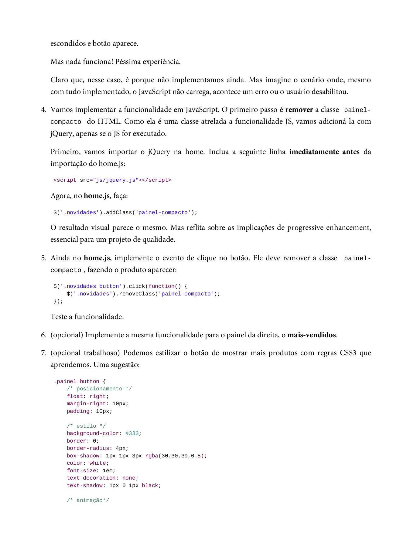 caelum-html-css-javascript-php - Claudivan - Página 232 | PDF Online | PubHTML5