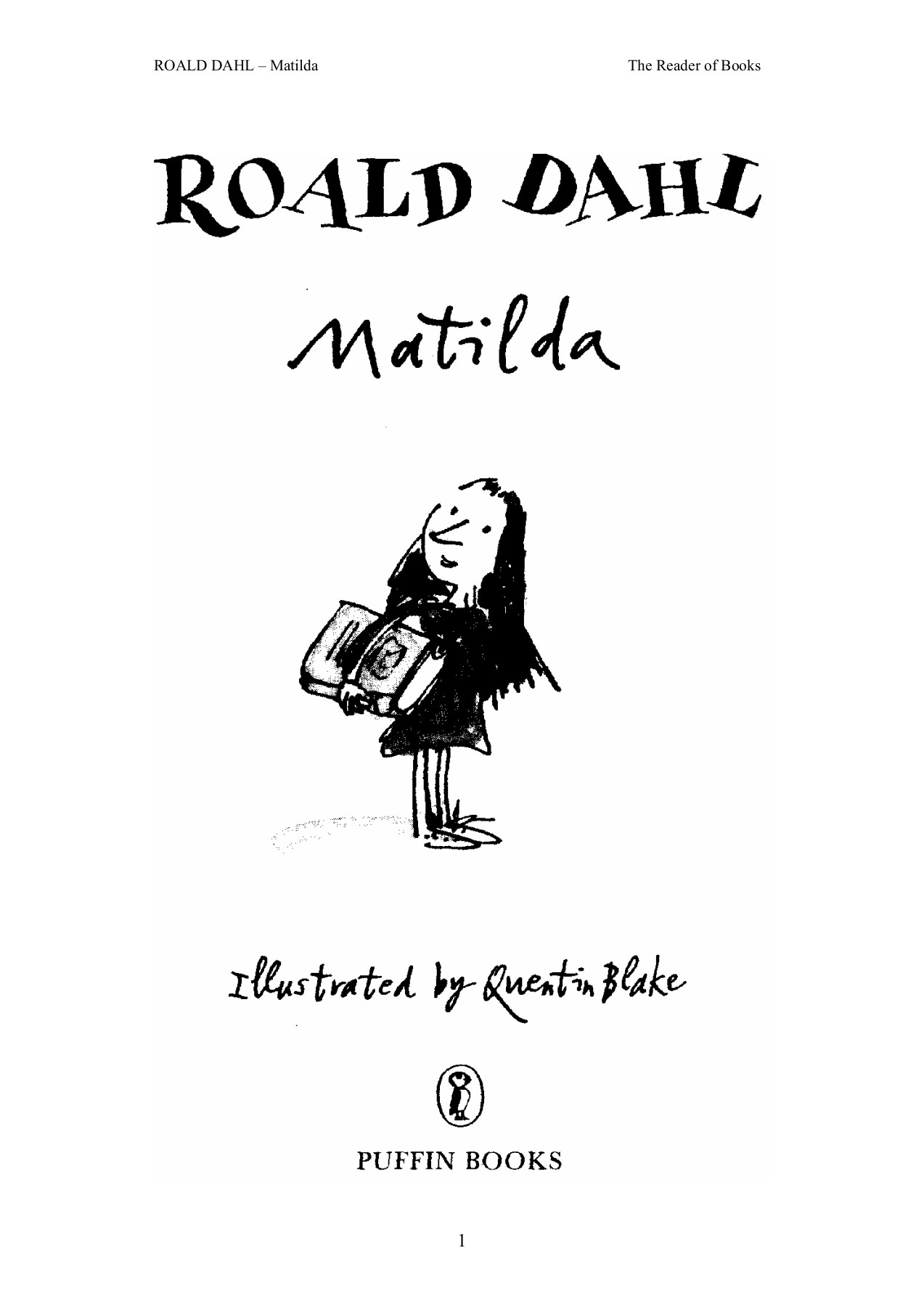 Roald Dahl - Matilda.pdf - elenash_1970_11 - Page 1 - 233 | Flip PDF ...
