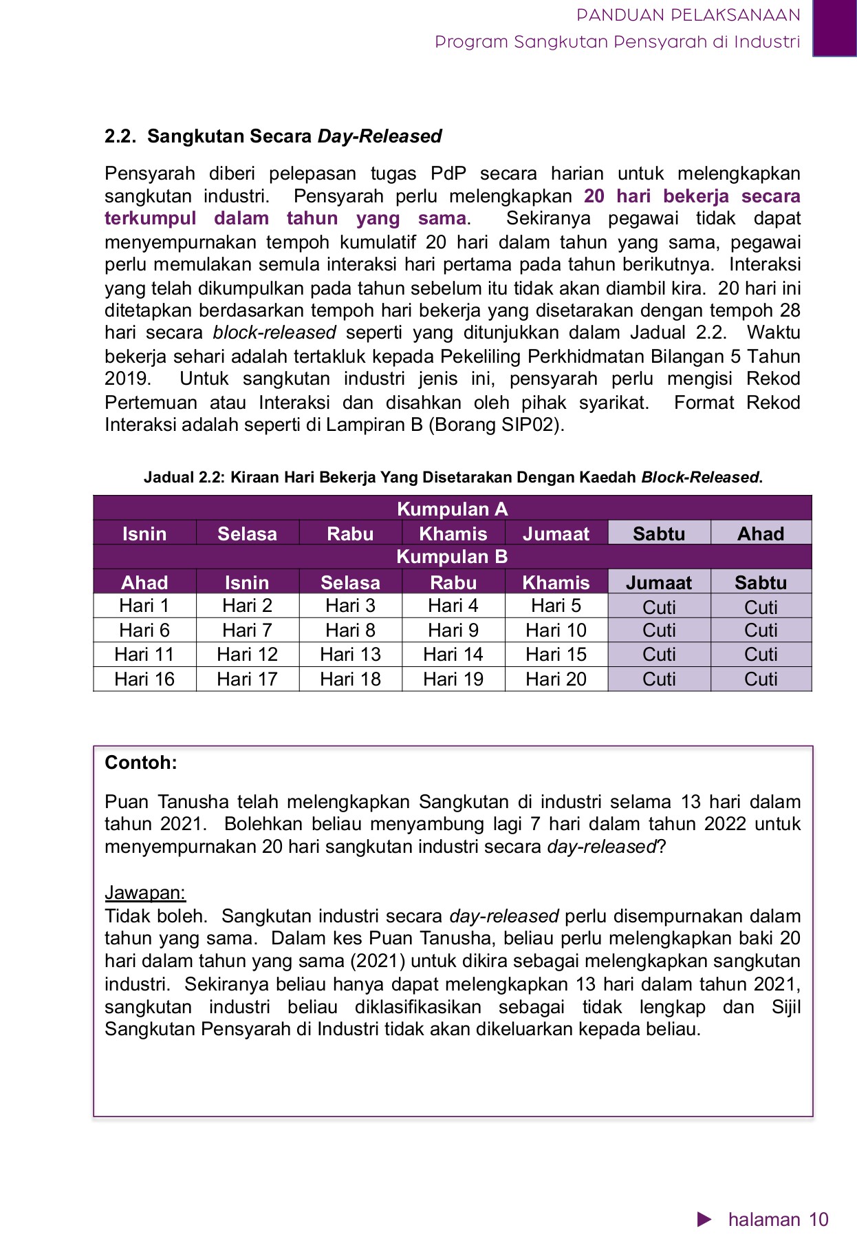 PANDUAN PERLAKSANAAN SANGKUTAN PENSYARAH DI INDUSTRI SKIM PPPT VERSI 2021 - Fauzi Ab Ghafar ...