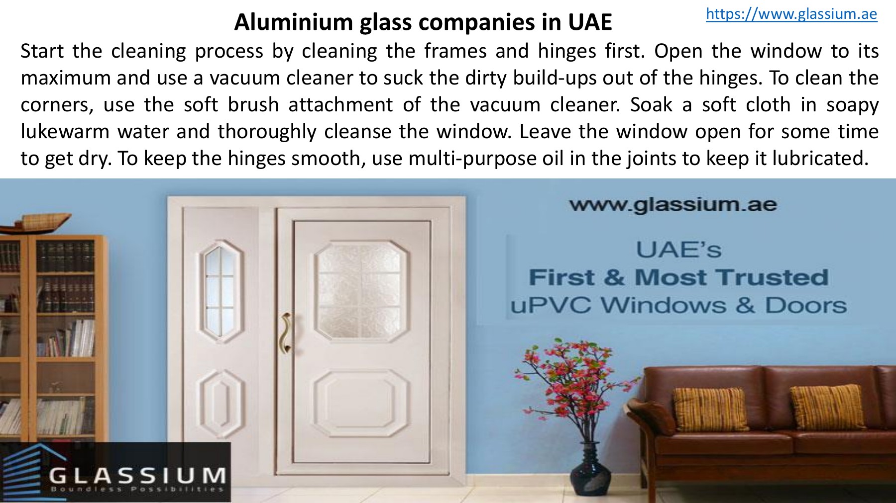 UPVC Windows Doors Fabrication in UAE - Advance SEO - Page 6 | Flip PDF ...