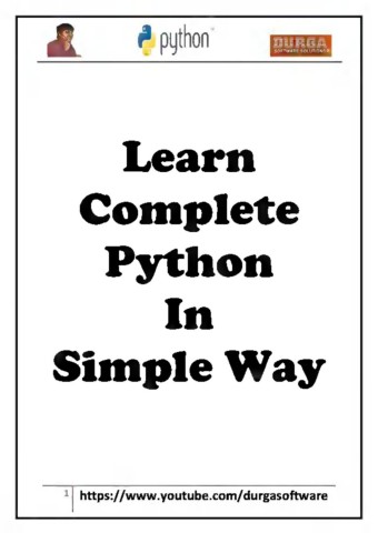 Learn Python in Simple Way - atsalfattan - Halaman 281 | PDF Online ...