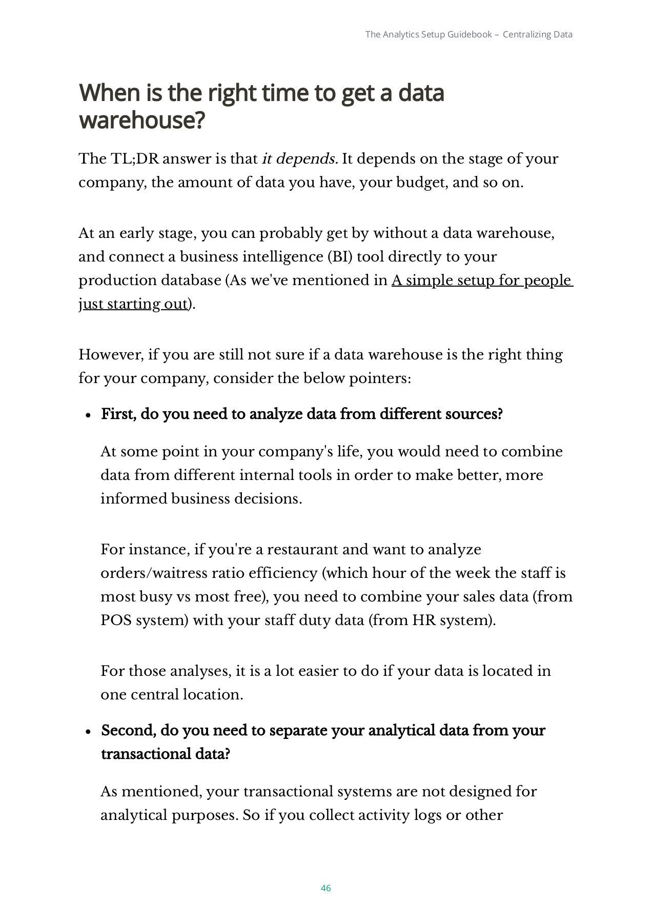 The Analytics Setup Guidebook - atsalfattan - Page 46 | Flip PDF Online | PubHTML5
