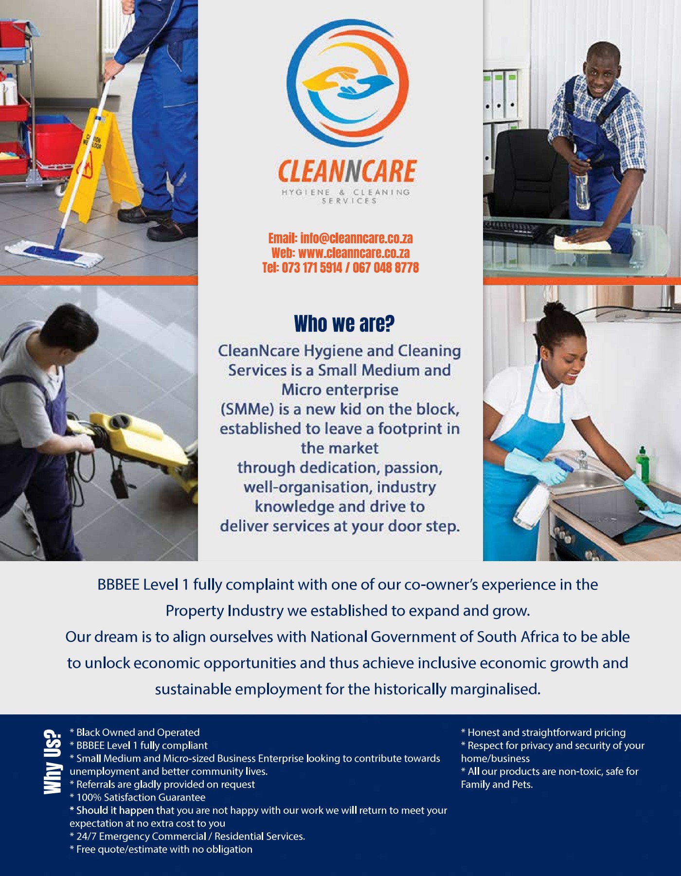 clean n care brochure - nalykimn - Page 1 - 2 | Flip PDF Online | PubHTML5