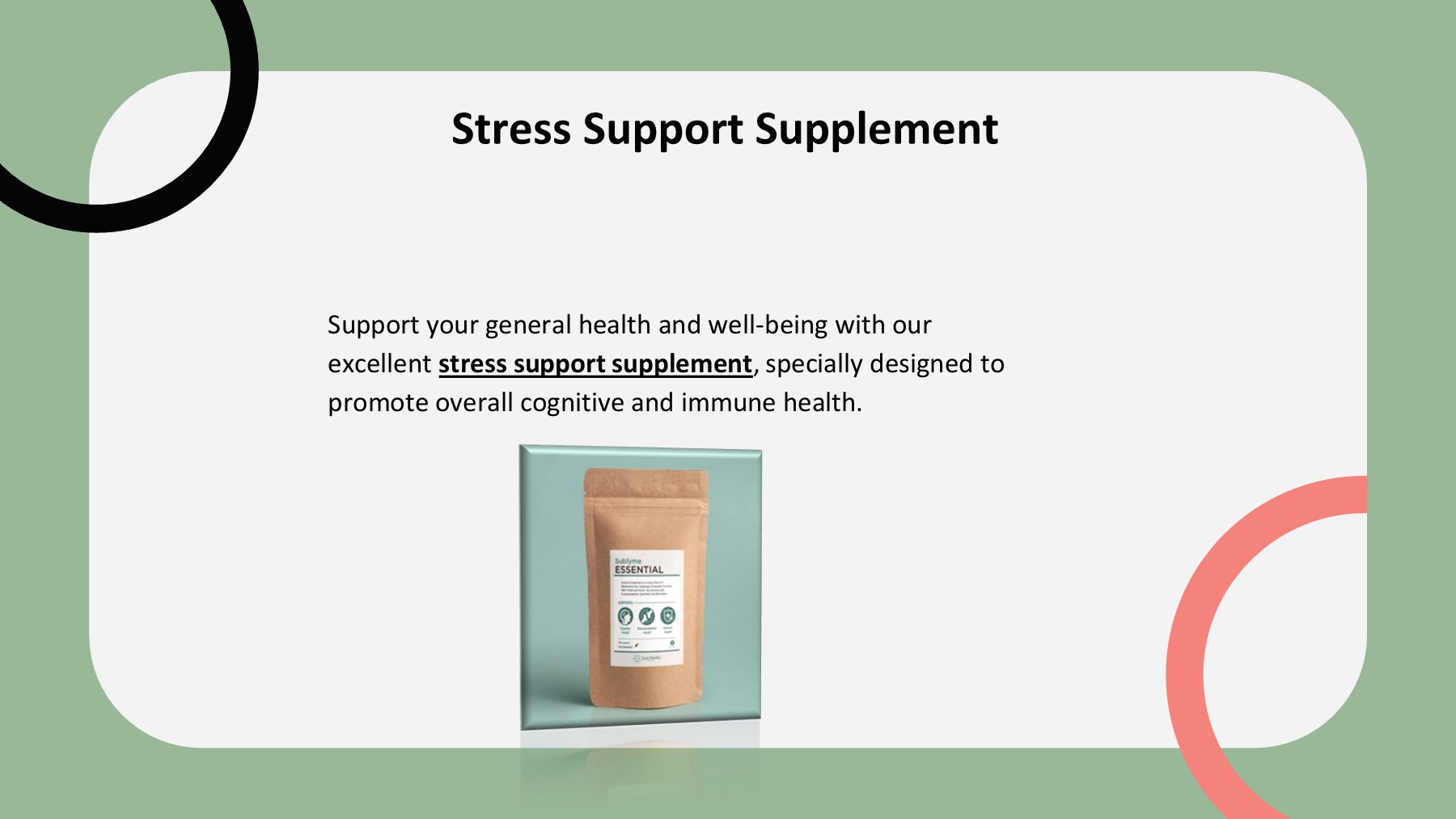 Stress Support Supplement - Just Herbs Scotland - Page 1 - 5 | Flip PDF ...