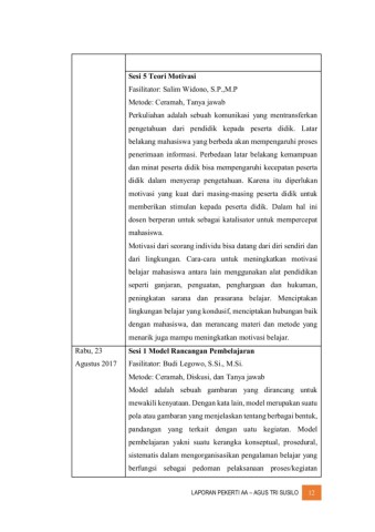 BISMILLAH LAPORAN PEKERTI AA - agus susilo - Halaman 16 | PDF Online | PubHTML5