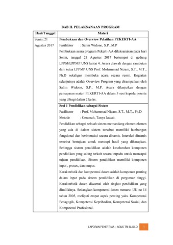 BISMILLAH LAPORAN PEKERTI AA - agus susilo - Halaman 7 | PDF Online | PubHTML5