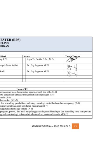 BISMILLAH LAPORAN PEKERTI AA - agus susilo - Halaman 84 | PDF Online | PubHTML5