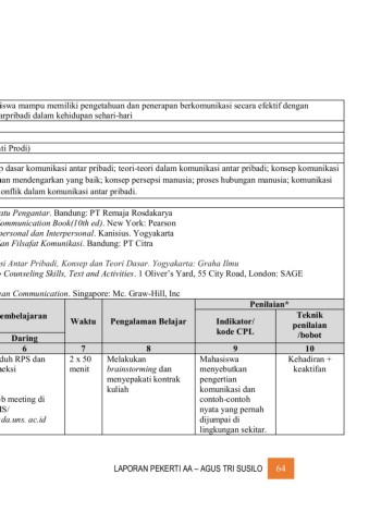 BISMILLAH LAPORAN PEKERTI AA - agus susilo - Halaman 86 | PDF Online | PubHTML5