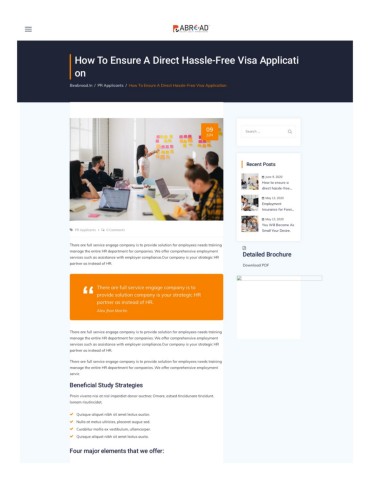 How To Ensure A Direct Hassle-Free Visa Application