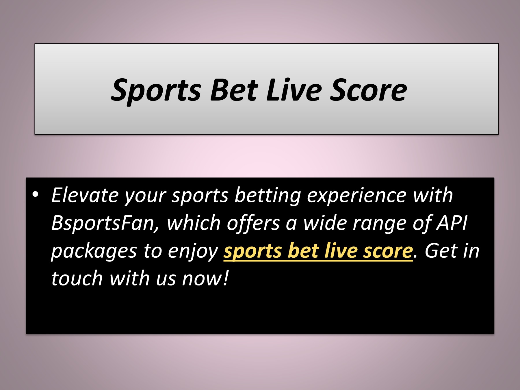 Sports Bet Live Score - Bsports Fan - Page 1 - 4 | Flip PDF Online ...
