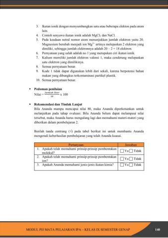 IPA Kelas IX - anifatulsmpmuhcpr - Halaman 152 | PDF Online | PubHTML5