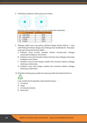 IPA Kelas IX - anifatulsmpmuhcpr - Halaman 155 | PDF Online | PubHTML5