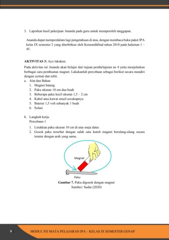 IPA Kelas IX - anifatulsmpmuhcpr - Halaman 21 | PDF Online | PubHTML5