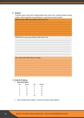 IPA Kelas IX - anifatulsmpmuhcpr - Halaman 63 | PDF Online | PubHTML5