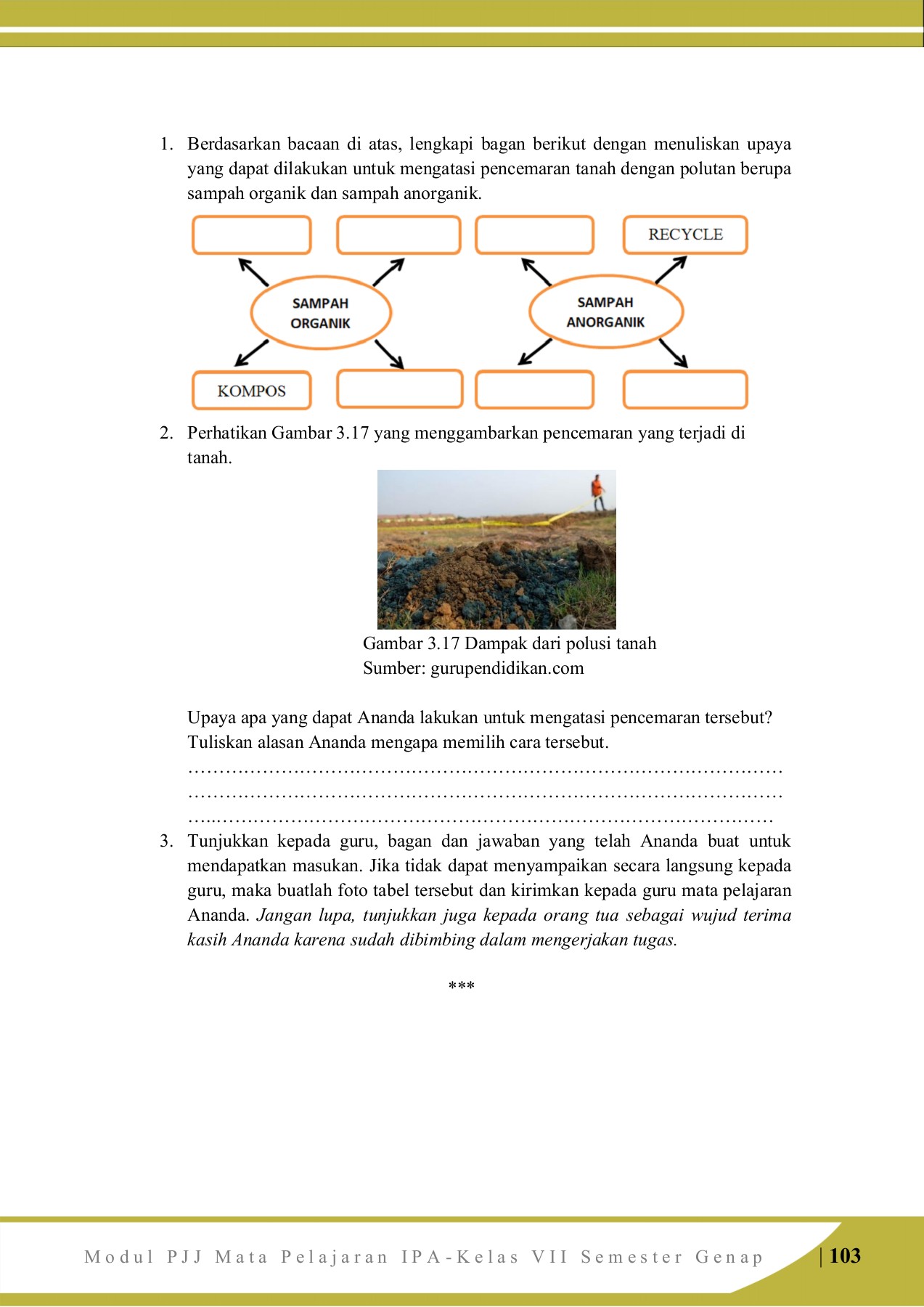 IPA Kelas VII - anifatulsmpmuhcpr - Page 116 | Flip PDF Online | PubHTML5