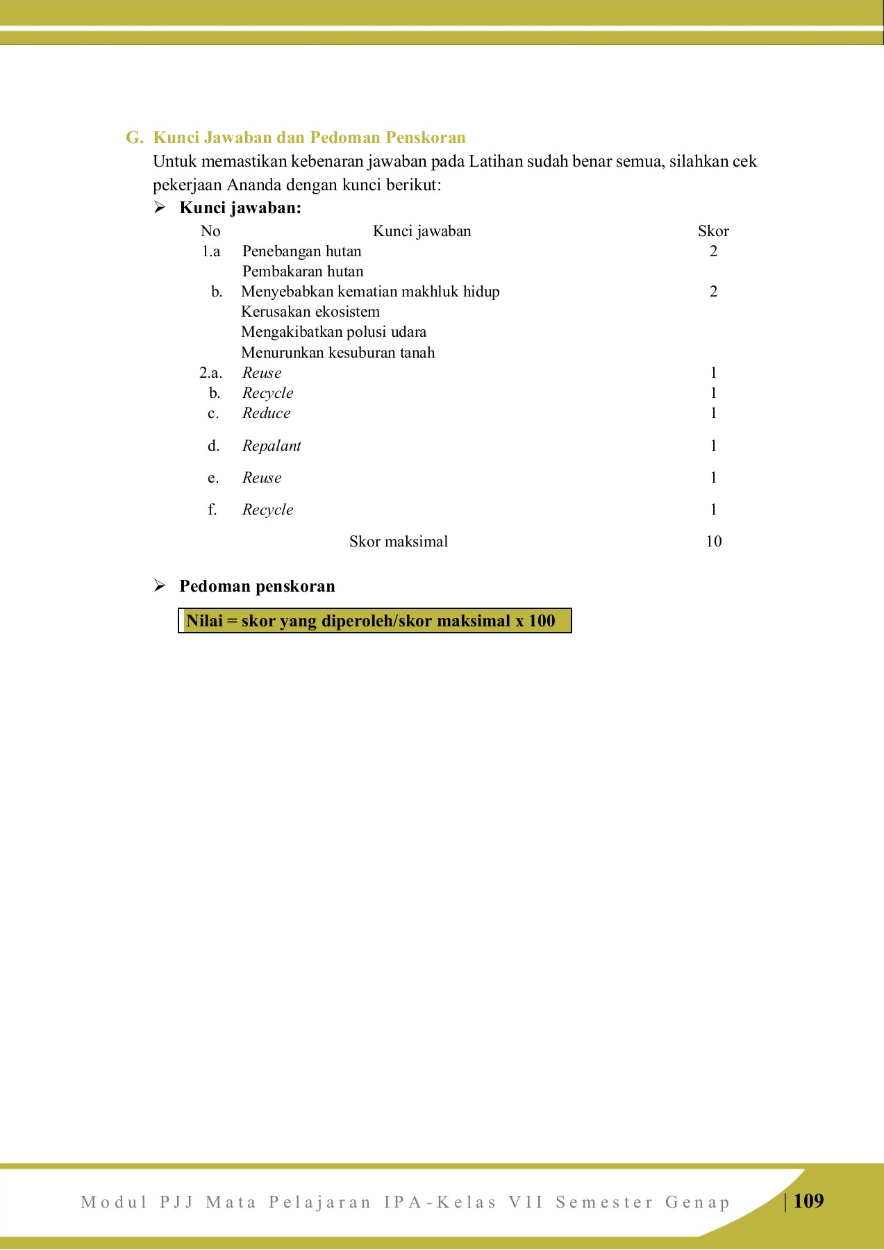 IPA Kelas VII - anifatulsmpmuhcpr - Page 122 | Flip PDF Online | PubHTML5