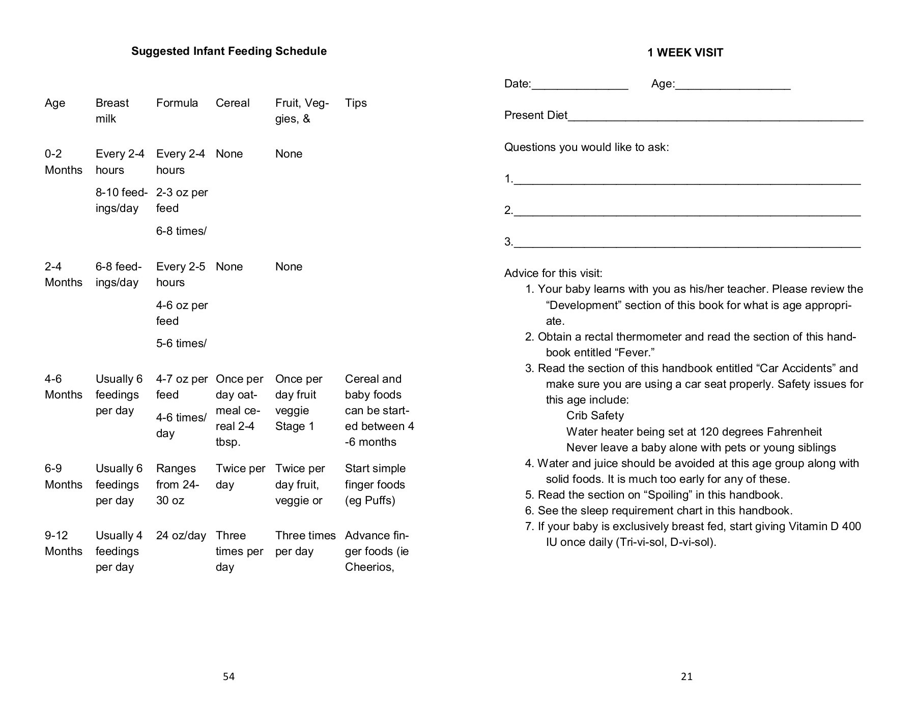 Baby Booklet - Regional Office Division - rklore - Page 21 | Flip PDF ...