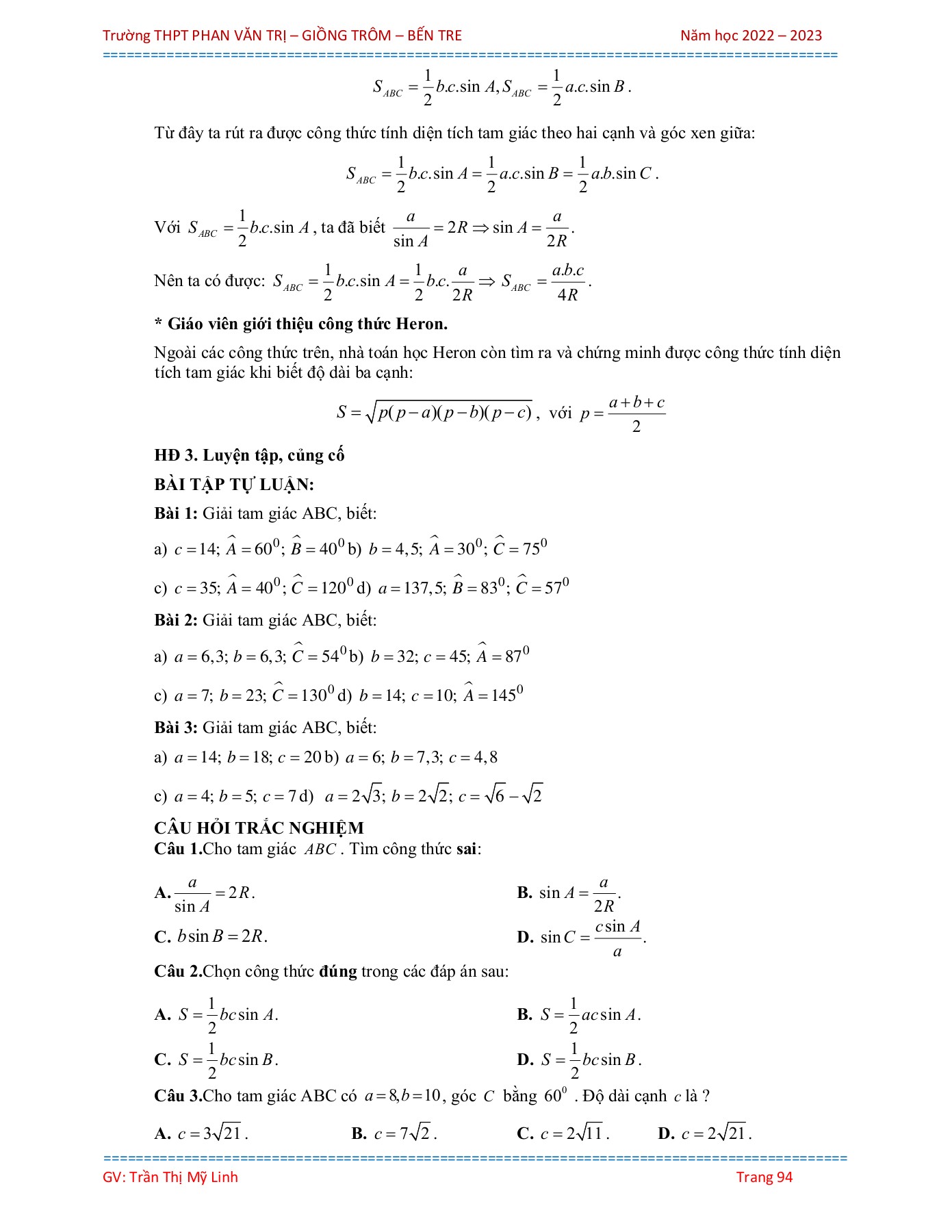 KHBD TOAN 10 HK 1 NAM 2022 - 2023 - Nguyễn Minh Trường - Trang 95 | PDF lật trang trực tuyến ...