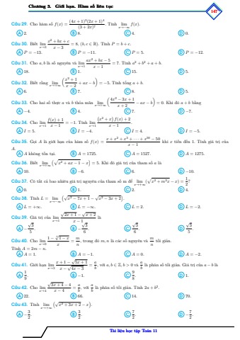 bai tap ren luyen toan 11 HS - Nguyễn Minh Trường - Trang 159 | PDF lật trang trực tuyến | PubHTML5