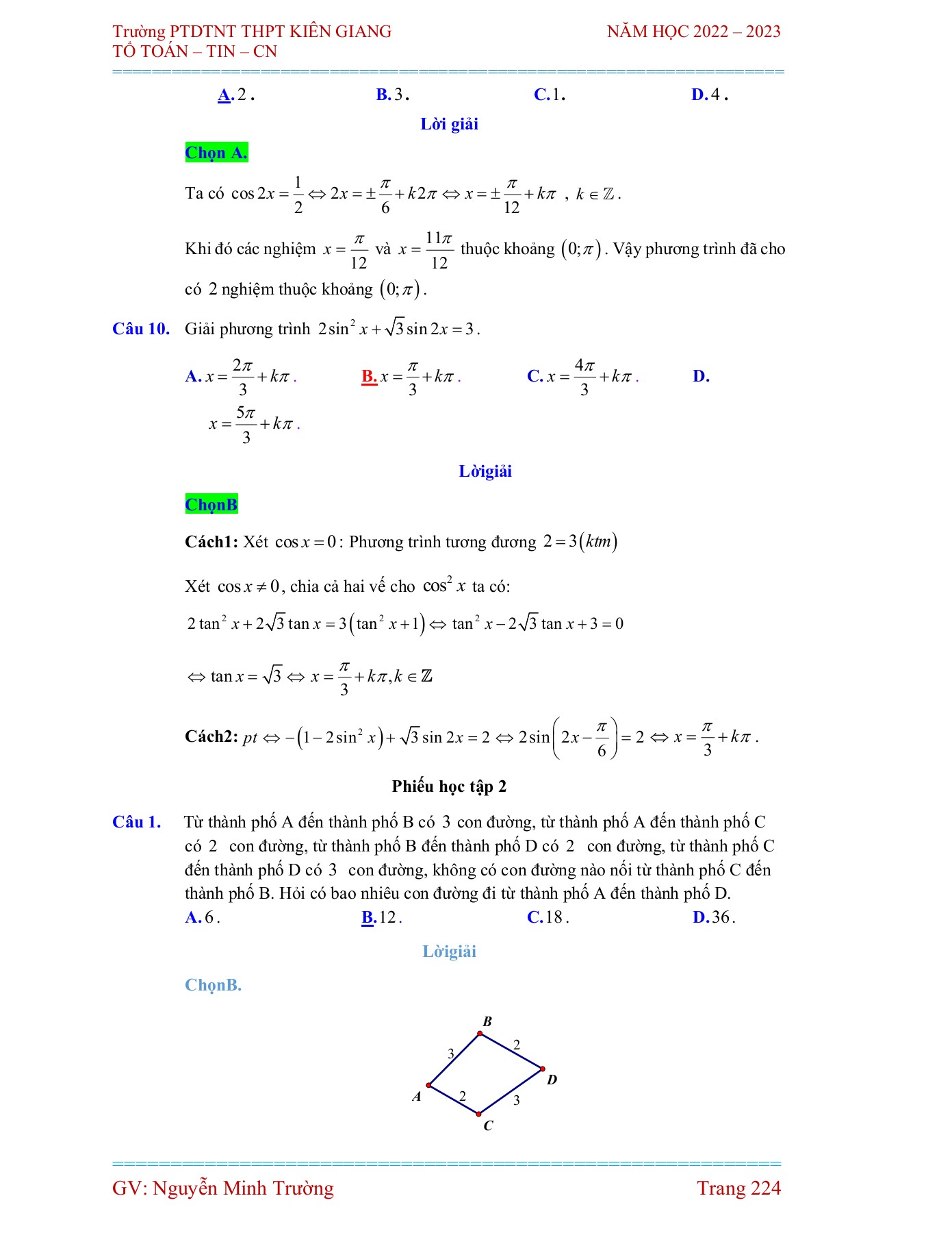 KHBD TOAN 11 HK 1 NAM 2022 - 2023 - Nguyễn Minh Trường - Trang 225 | PDF lật trang trực tuyến ...