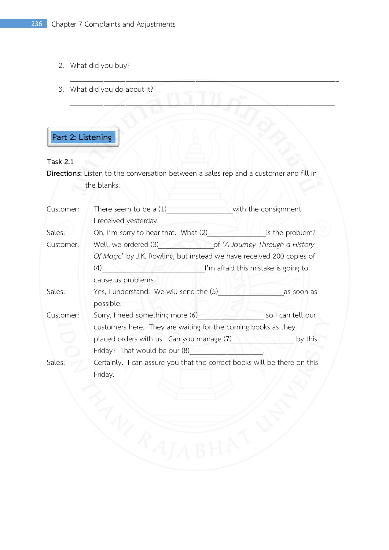 English for Business Management - Namfonsisavong - Page 247 | Flip PDF ...