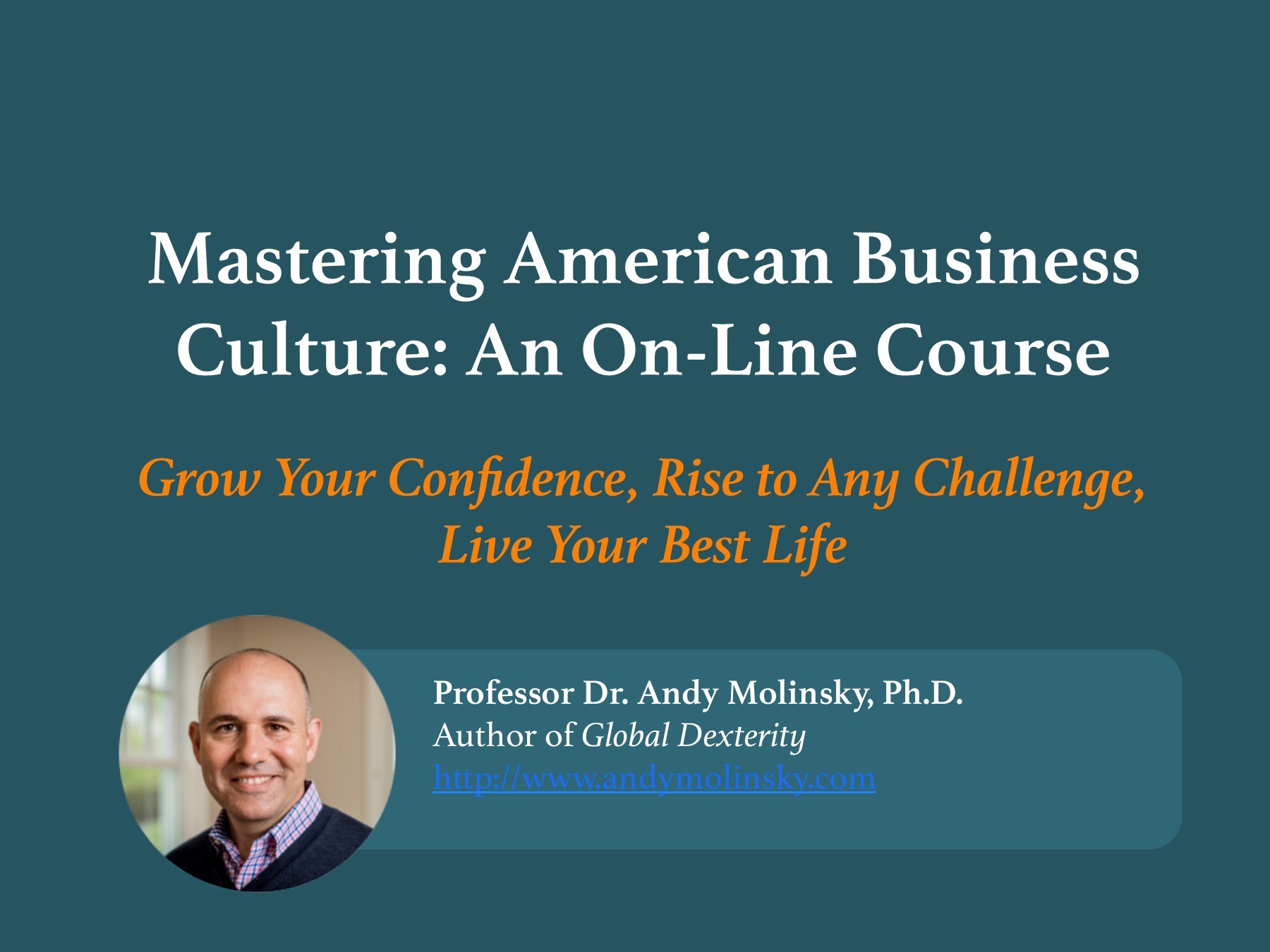 Mastering American Business Culture Molinsky 1.22.18 - personalchangesystems - Page 1 - 16 ...