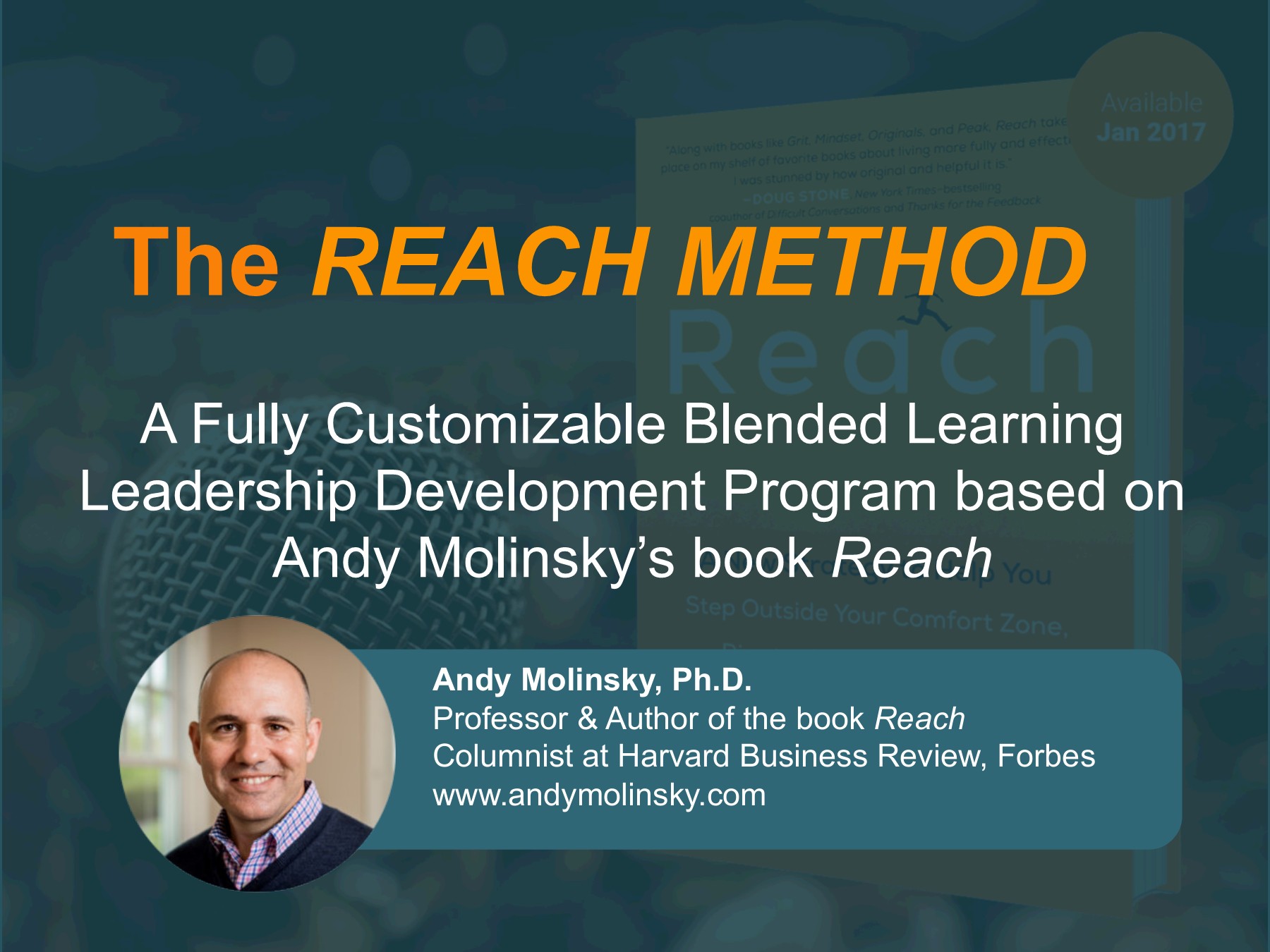 Molinsky Reach Method Leadership Development 11.2.19 ...