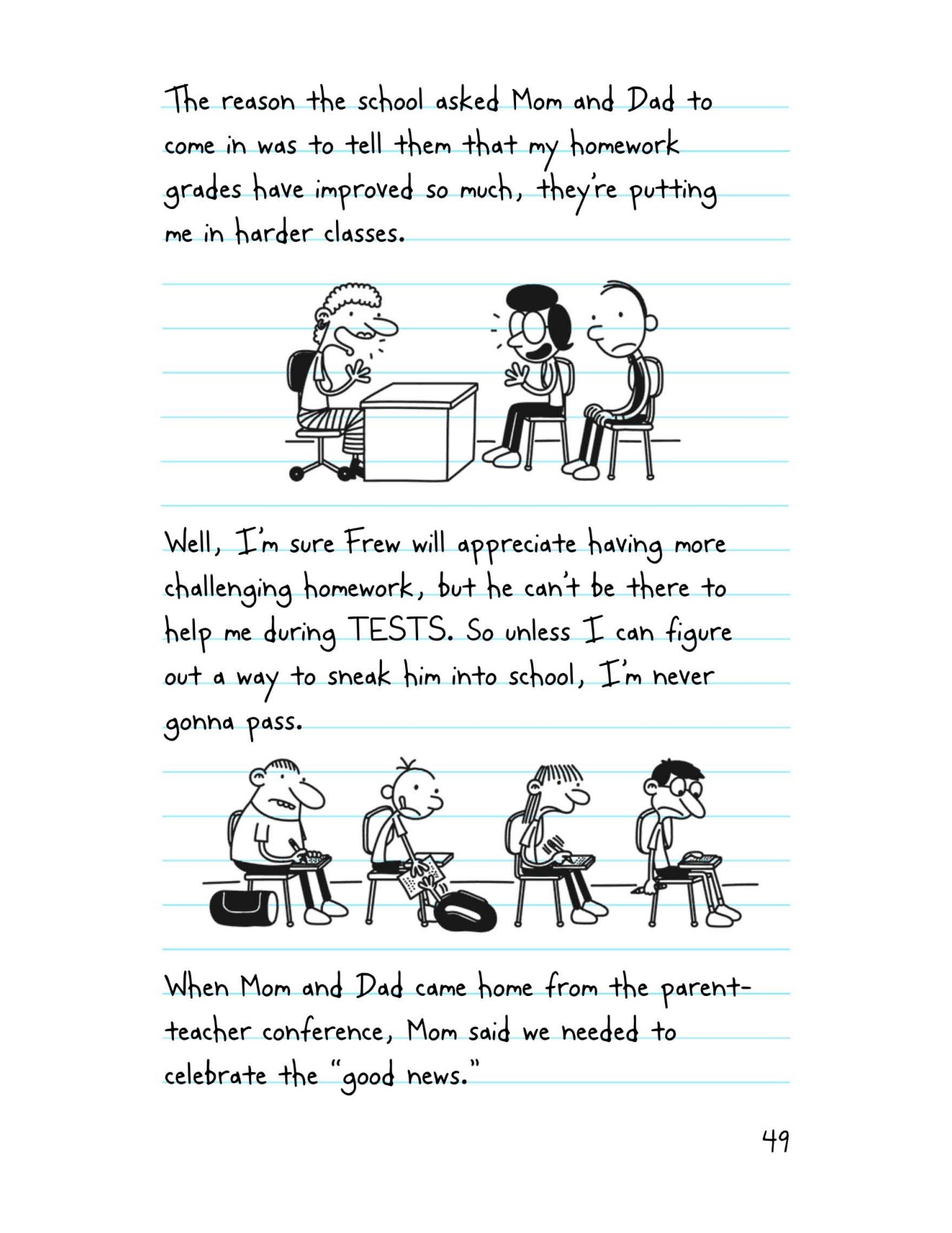 Diary of a Wimpy Kid - Old School - alumax4u - Page 55 | Flip PDF ...
