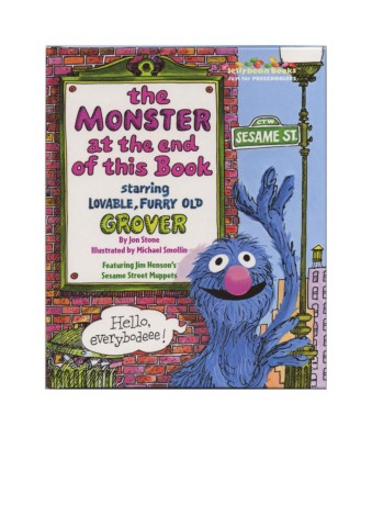 the monster at the end ot this book