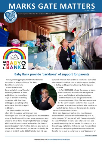 Marks Gate Matters Autumn 2022 web single page - nick.williams2 - Page ...
