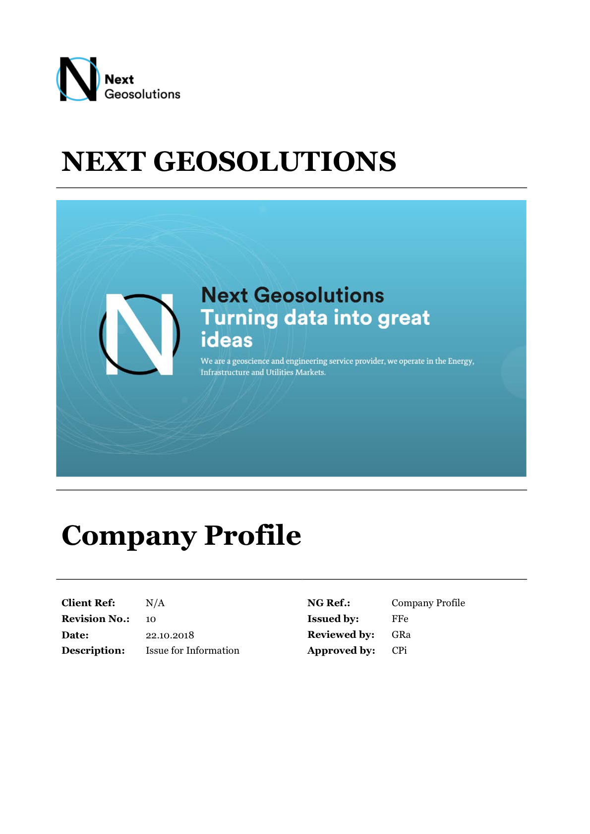 Next Geosolutions Company Presentation - Jeff - Page 1 - 30 | Flip PDF ...