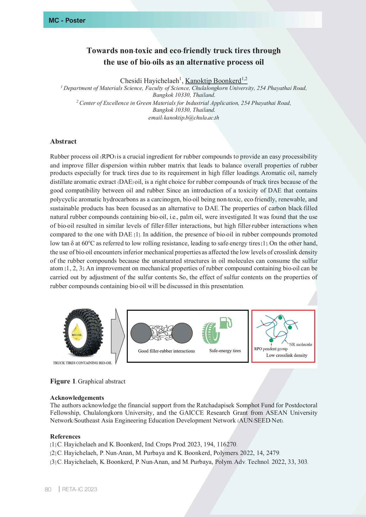 RETA-IC2023 Abstract Book - RETA ASSOCIATION - Page 80 | Flip PDF ...
