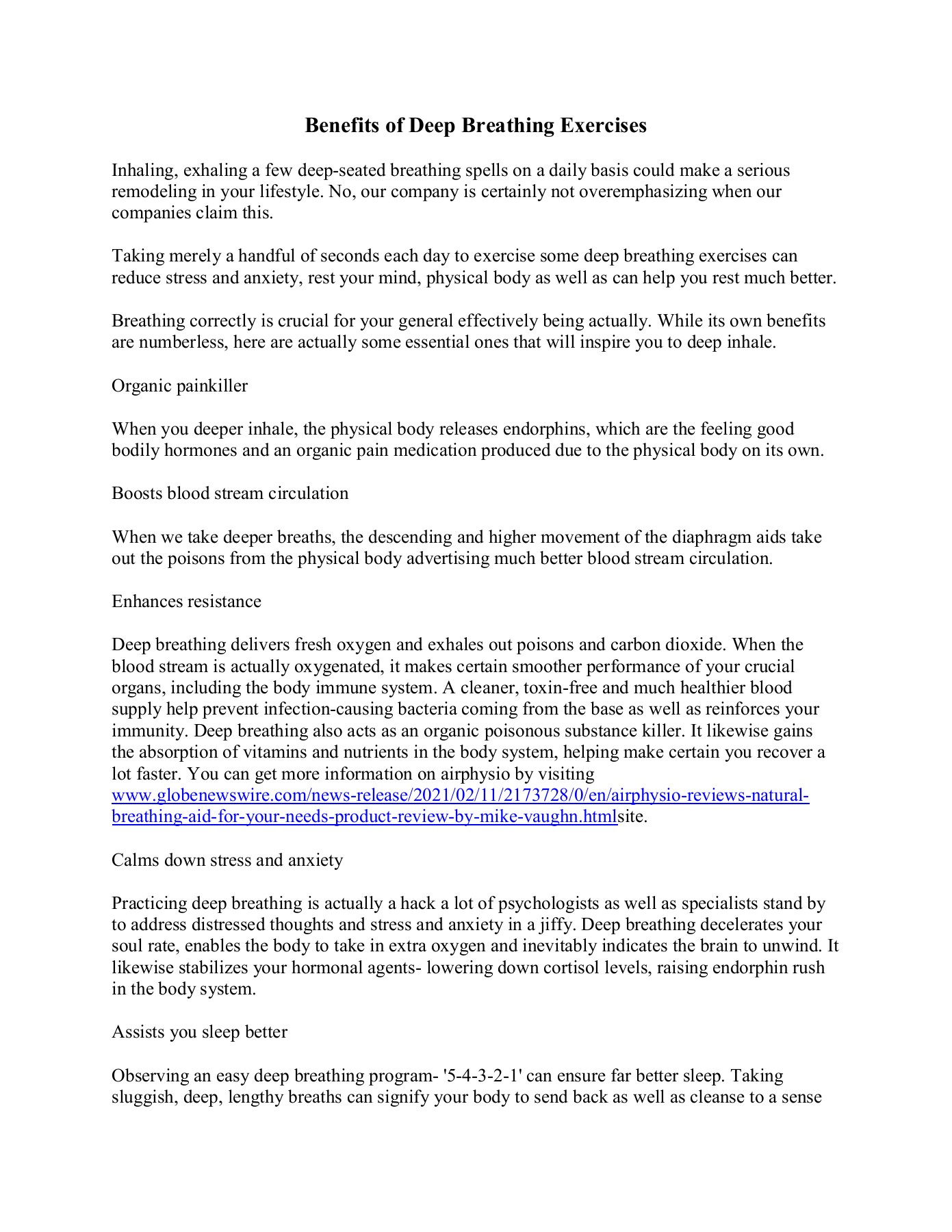 Benefits of Deep Breathing Exercises-- - YareliConner - Page 1 - 3 ...