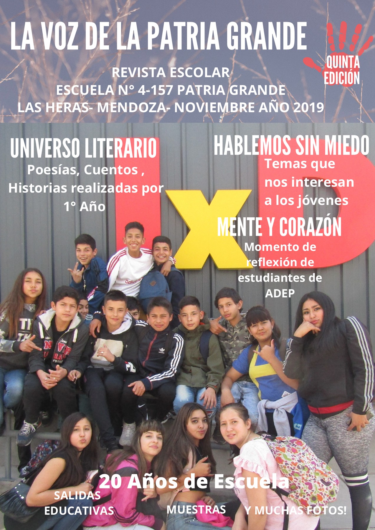 La voz de la Patria Grande Edición 5 - Sol Brandi - Página 1 | Flip PDF en línea | PubHTML5