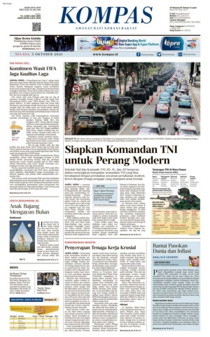 Kompas 5 Oktober 2021