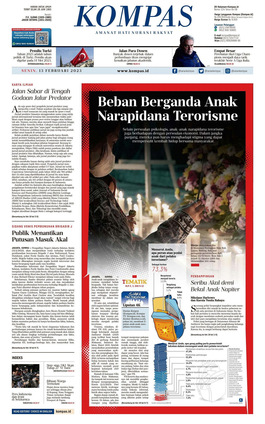 Kompas 13 Februari 2023 - UMSIDA - Page 1 - 24 | Flip PDF Online | PubHTML5