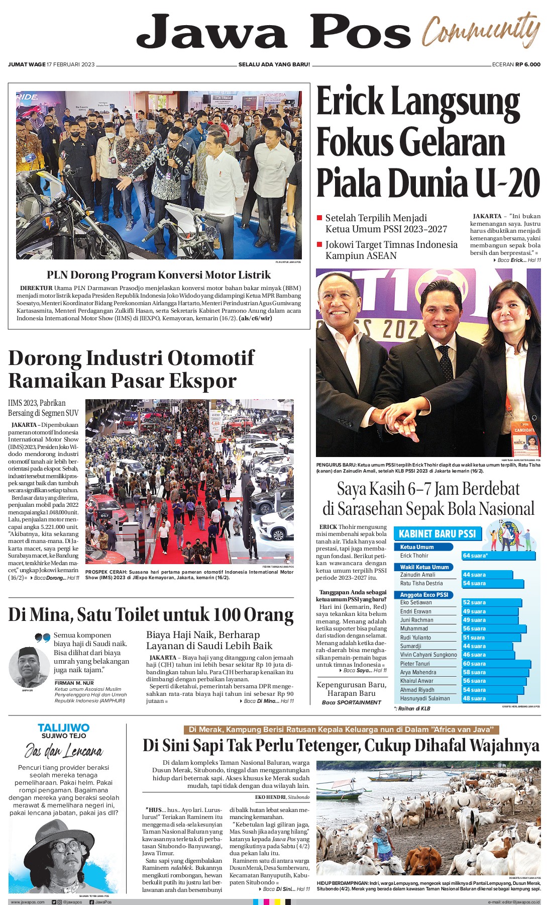 Jawa Pos 17 Februari 2023 - UMSIDA - Halaman 1 - 20 | PDF Online | PubHTML5