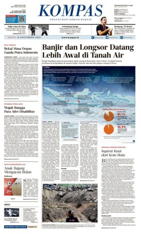 Kompas 8 November 2021