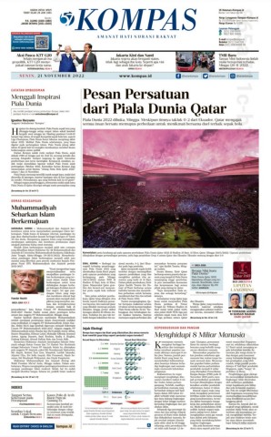 Kompas 21 November 2022
