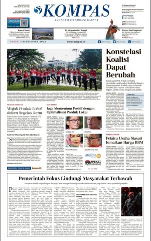 Kompas 5 September 2022