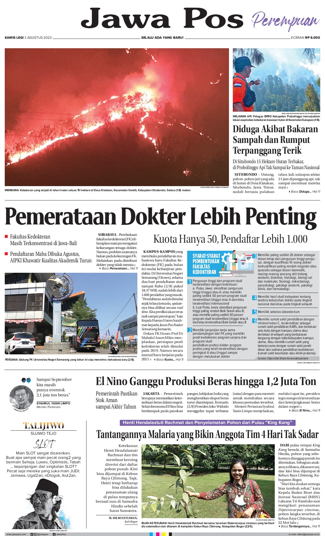 Jawa Pos 3 Agustus 2023 - UMSIDA - Page 1 - 20 | Flip PDF Online | PubHTML5