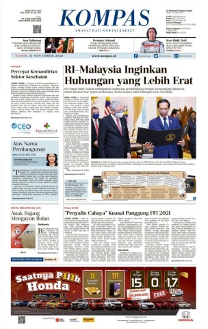 Kompas 11 November 2021
