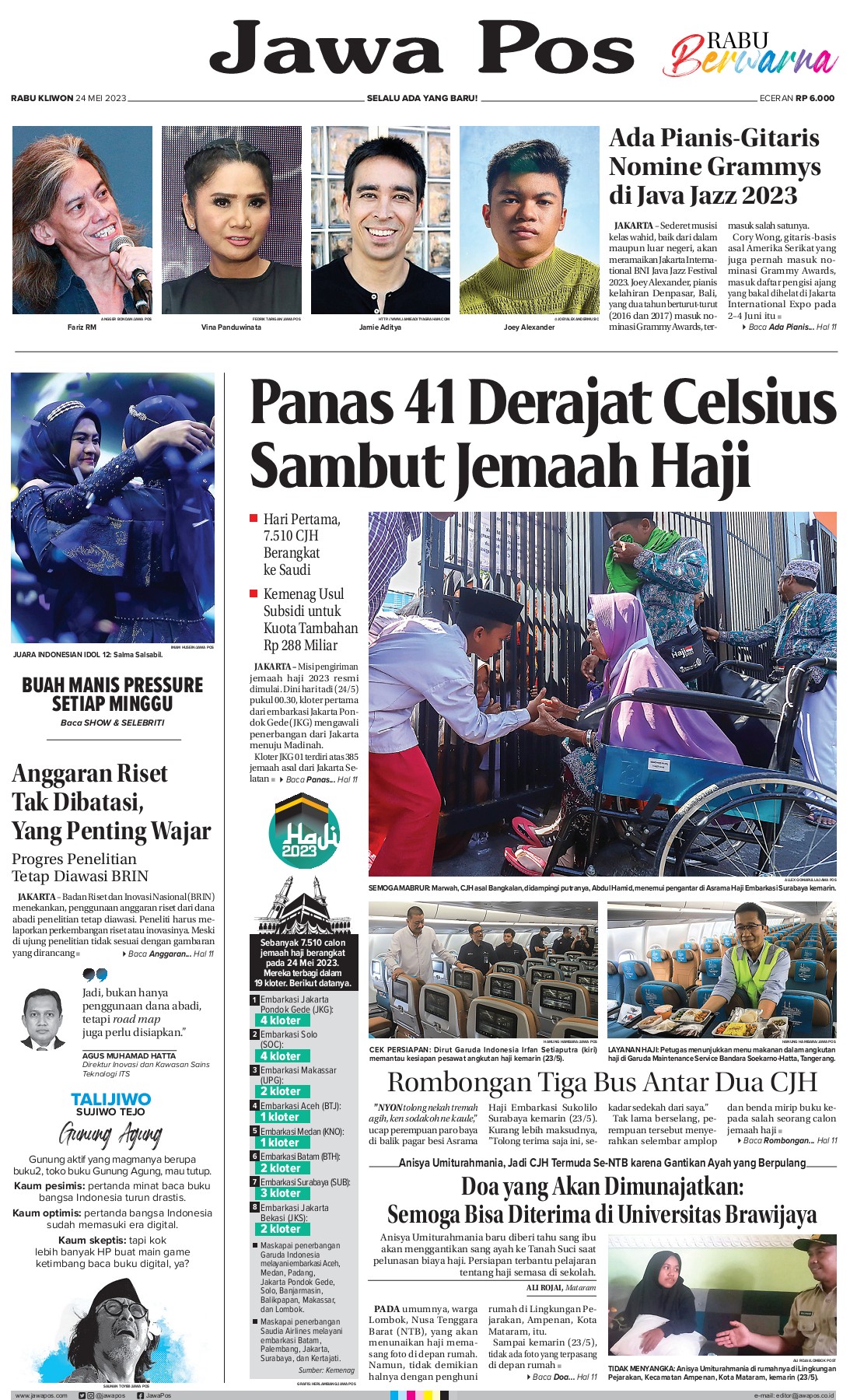 Jawa Pos 24 Mei 2023 - UMSIDA - Page 1 - 20 | Flip PDF Online | PubHTML5