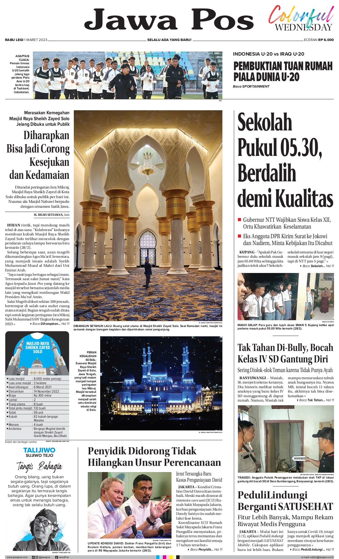 Jawa Pos 1 Maret 2023 - UMSIDA - Page 1 - 20 | Flip PDF Online | PubHTML5