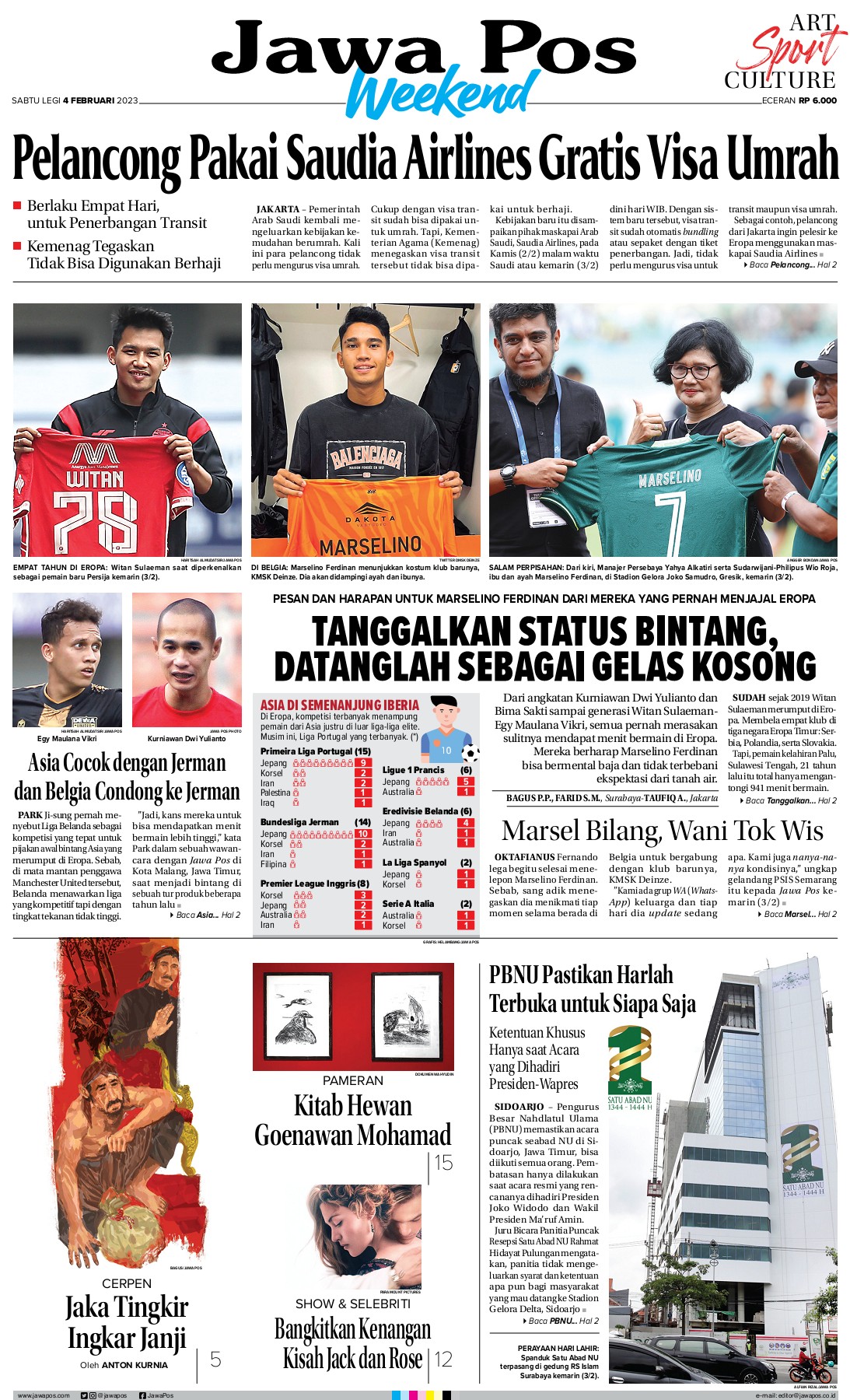 Jawa Pos 4 Februari 2023 - UMSIDA - Halaman 1 - 20 | PDF Online | PubHTML5