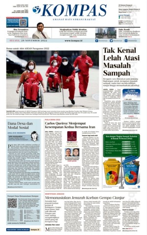 Kompas 29 November 2022