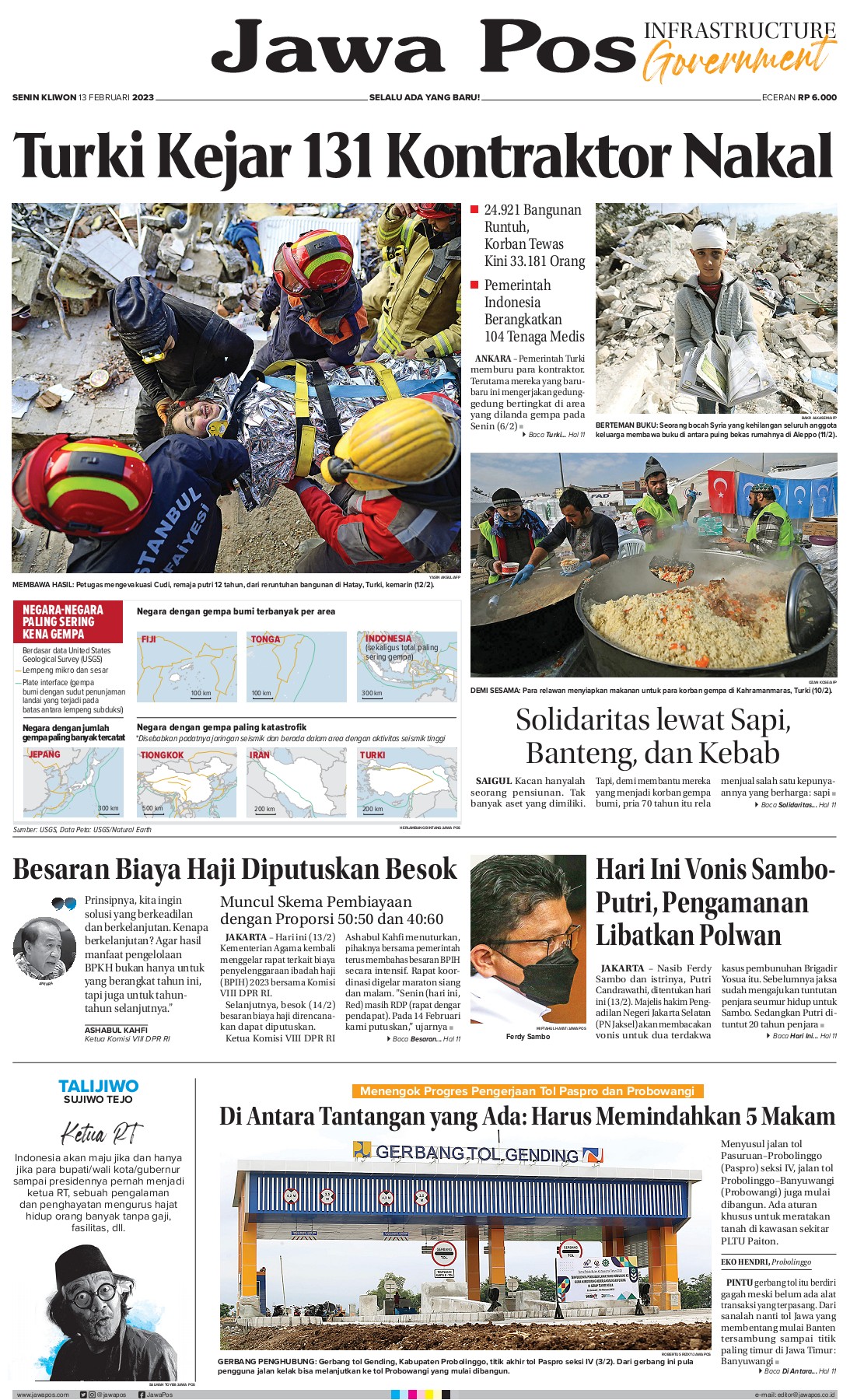Jawa Pos 13 Februari 2023 - UMSIDA - Halaman 1 - 20 | PDF Online | PubHTML5