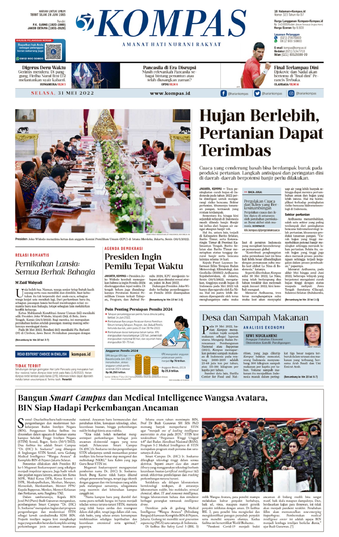 Kompas 31 Mei 2022 - UMSIDA - Halaman 1 - 22 | PDF Online | PubHTML5